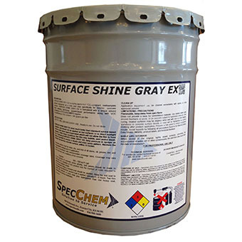 White Cap | Specchem 5Gal Surface Shine Gray Ex