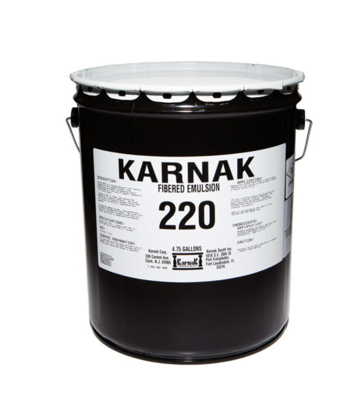 White Cap | KARNAK 5 Gal. Pail Black Fibered Emulsion Dampproofing Coating