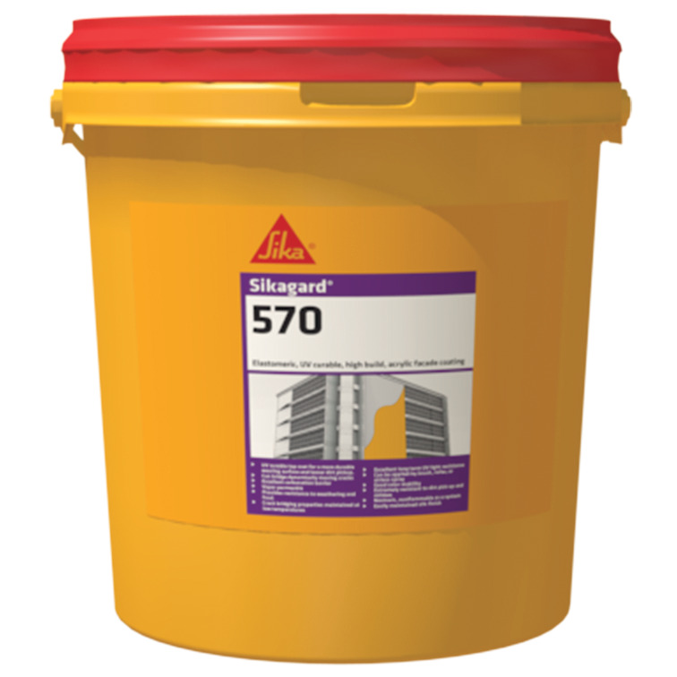 White Cap | Sika Sikagard 570 Pail Pastel Elastomeric Acrylic Facade ...