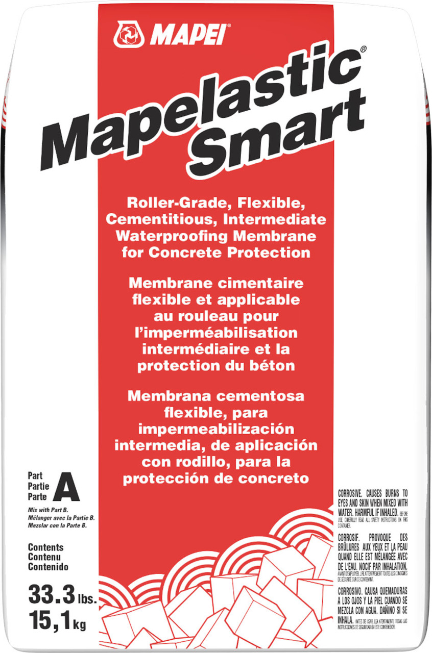 White Cap | Mapei Mapelastic Smart Part A Waterproofing Membrane, 33.3 ...