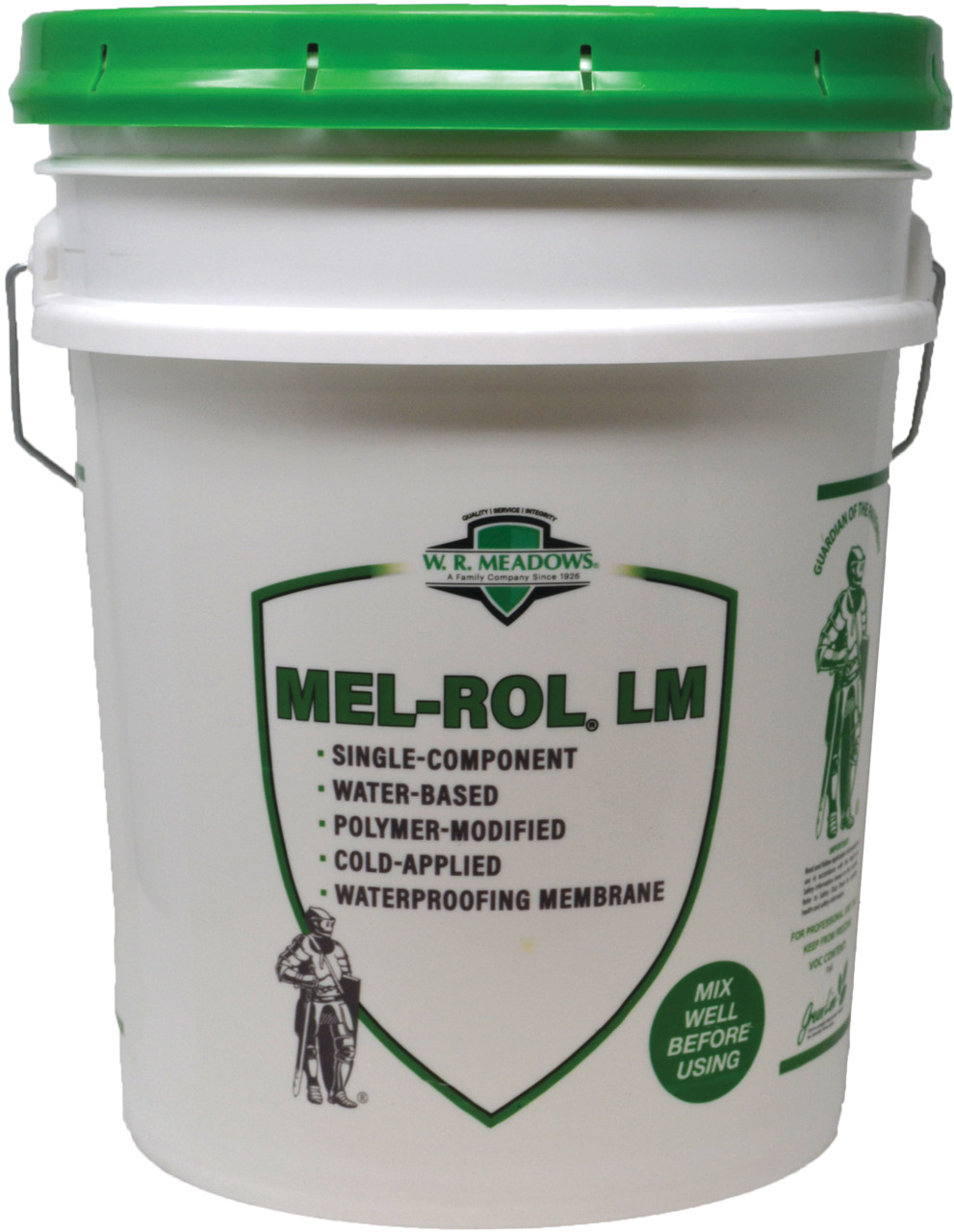 W. R. Meadows 5Gal Mel-Rol Lm Liquid Waterproofing Membrane 5 Gal. Pail ...