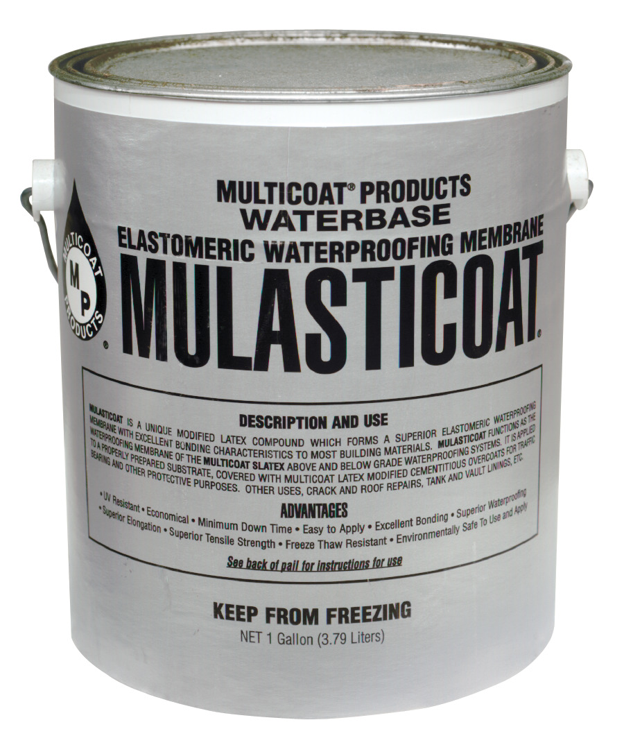 White Cap | Multicoat Mulasticoat Waterproof Membrane Coating 1 Gal. Pail
