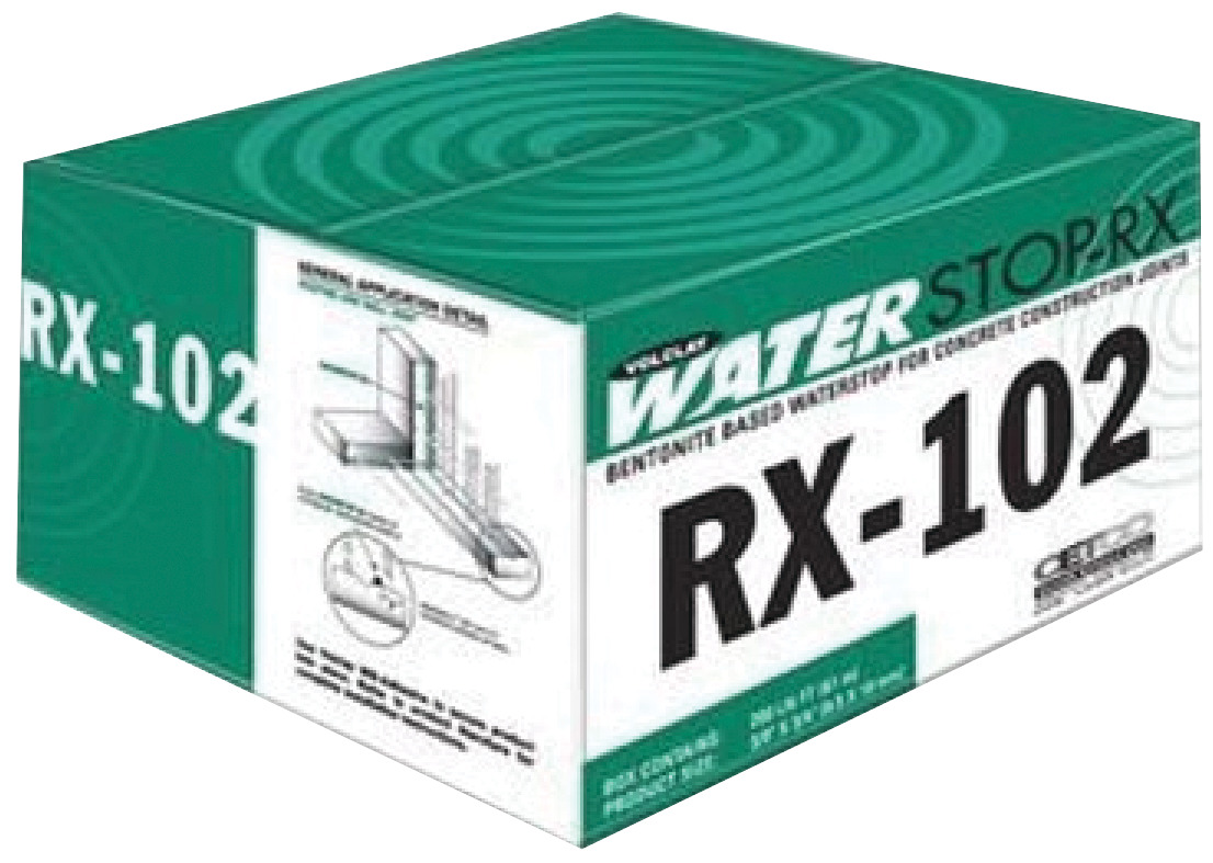 White Cap | Cetco 3/4In x 3/8In x 25Ft Volclay Waterstop 200Ft
