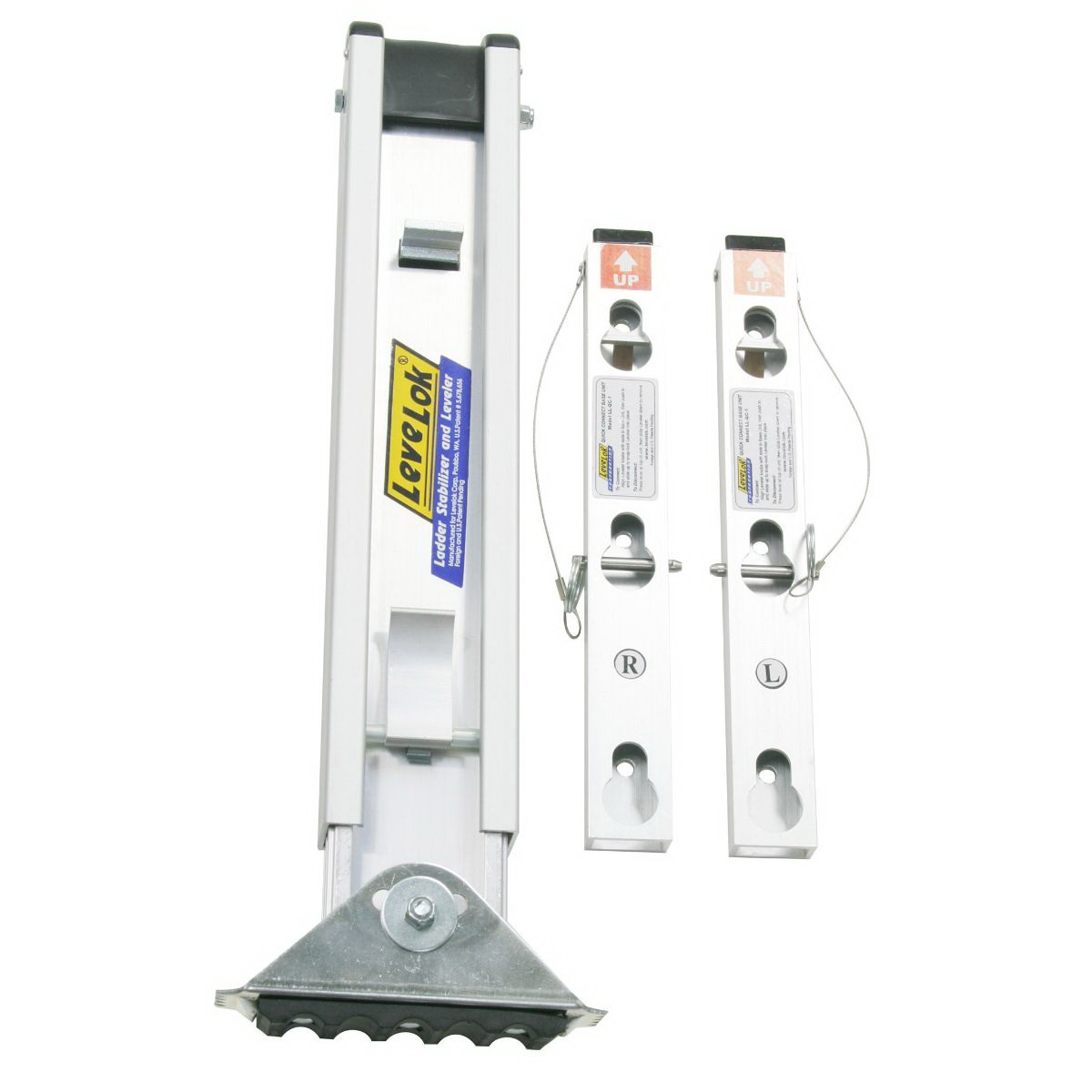 White Cap | Werner LeveLok 21.96 x 3.96 x 8.04" 375 lb. Aluminum Ladder ...