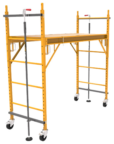 White Cap | METALTECH - OMEGA Scafflock 7-1/2" x 29-1/4" x 72" Safety Brake