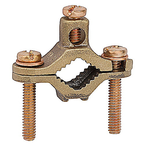 White Cap | Blackburn JD 1/2 to 1" Cast Bronze Ground Clamp