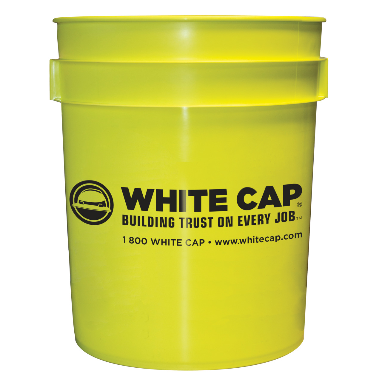 White Cap | 5 Gallon Hi-Viz Bucket