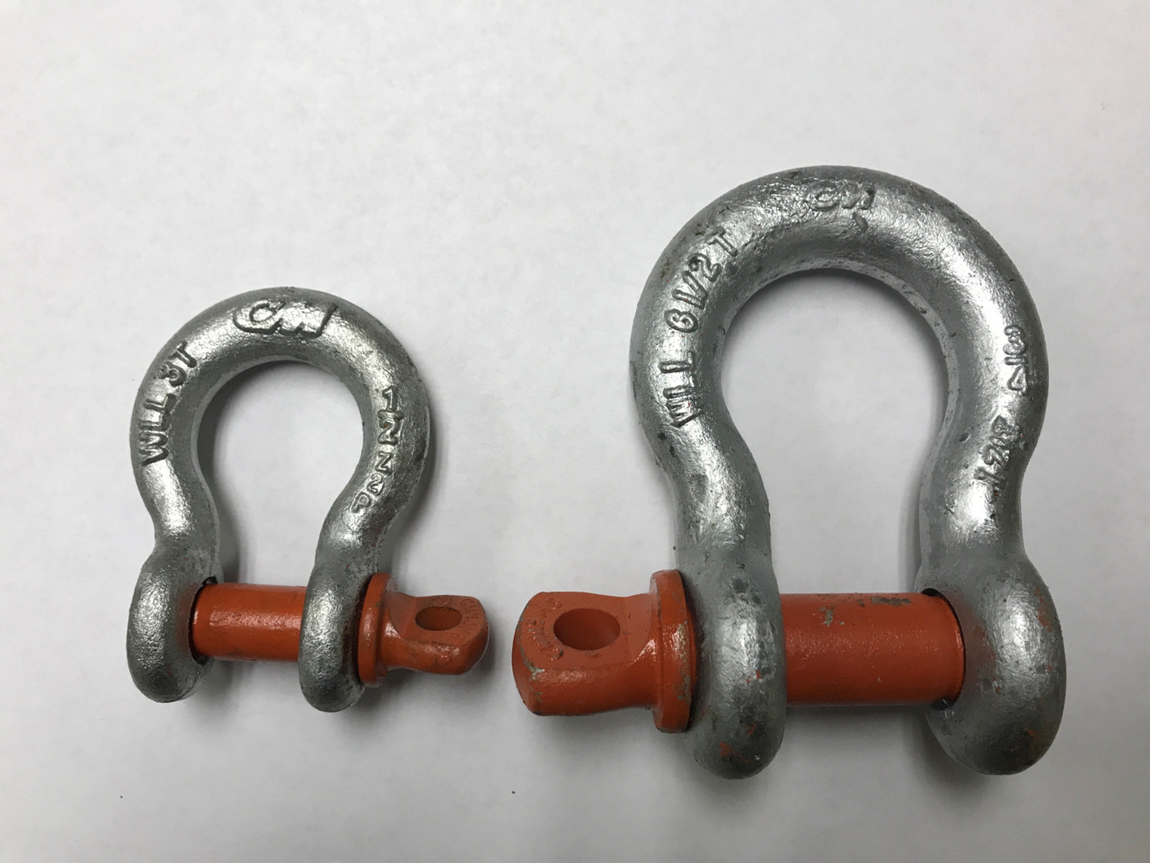 White Cap | 1/2" Domestic Screw Pin Shackle