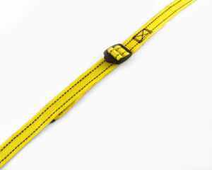 White Cap | Progrip 6'x1" Yellow Webbing Lashing Strap with Aero Cambuckle