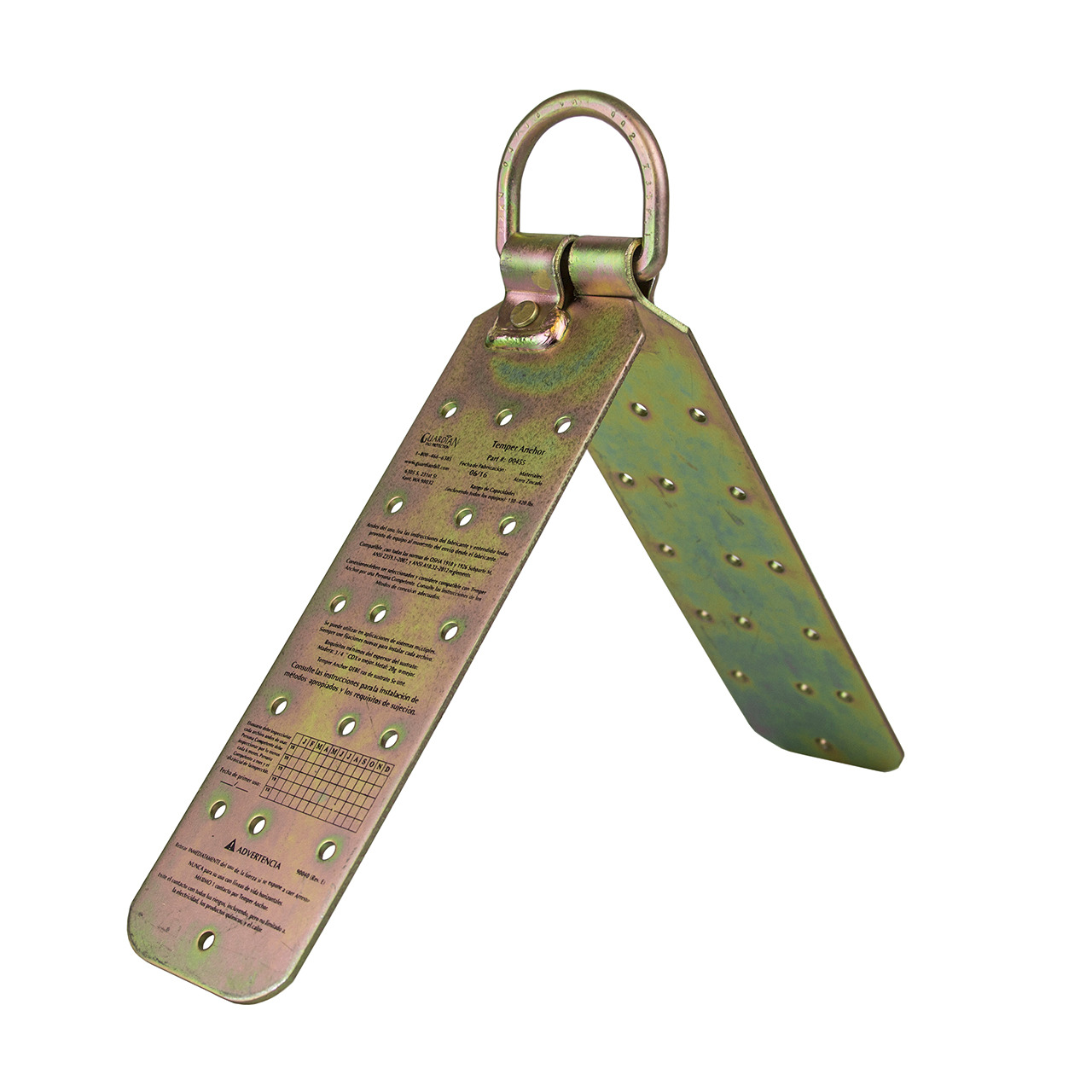 White Cap | Guardian Fall Protection Anchor Temper Reusable