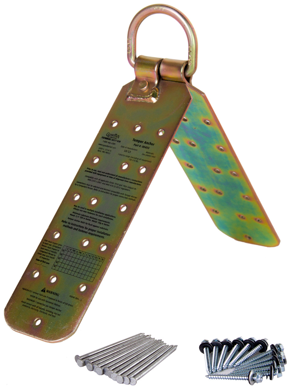 White Cap | Guardian Fall Protection Anchor Temper Reusable