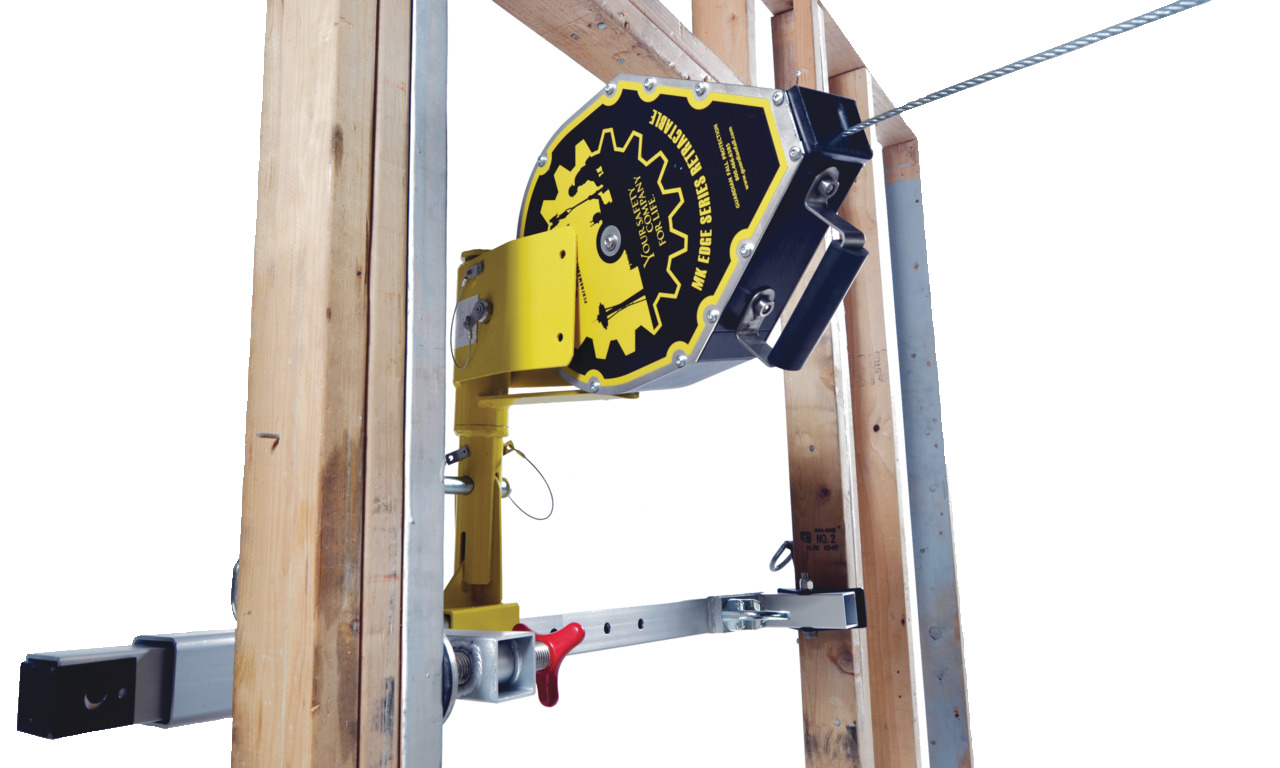 White Cap | Guardian Fall Protection 24 in. to 51 in. 1 Man Window Door ...