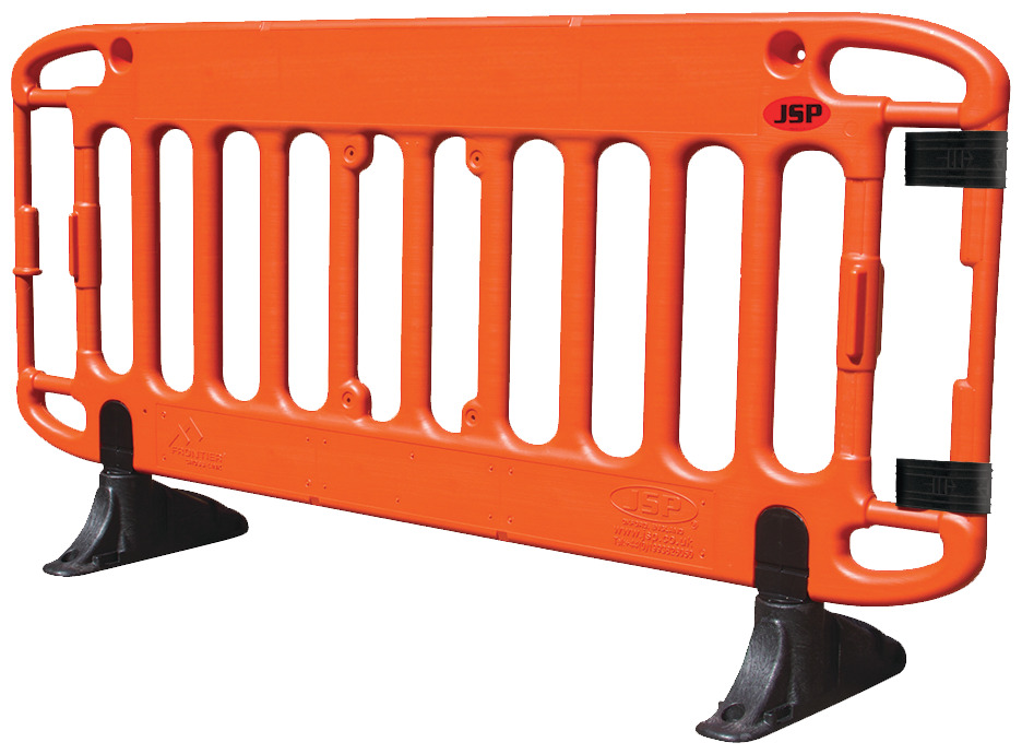 White Cap | JSP Frontier KBS070-300-830 6.5 Plastic Crowd Control ...