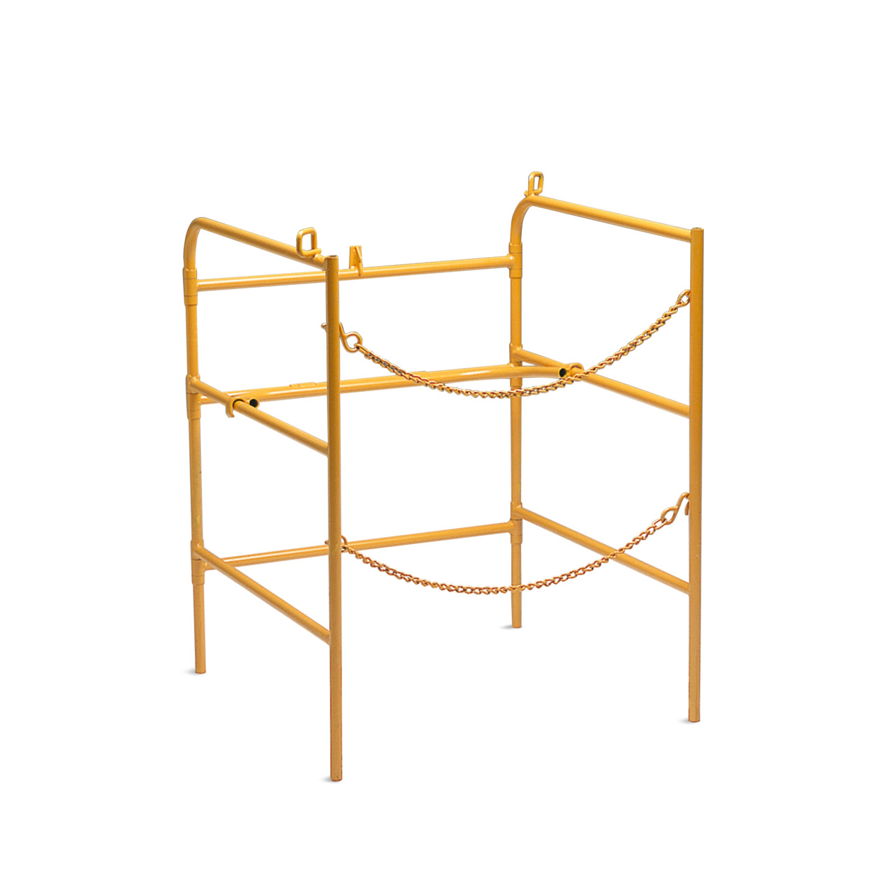 White Cap | Allegro Yellow Metal Manhole Guard Rail