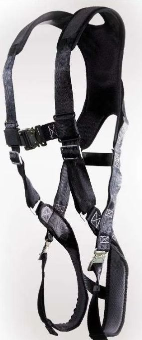 White Cap | Ultra-Safe Small-Large Full Body Harness with D-Ring Center ...