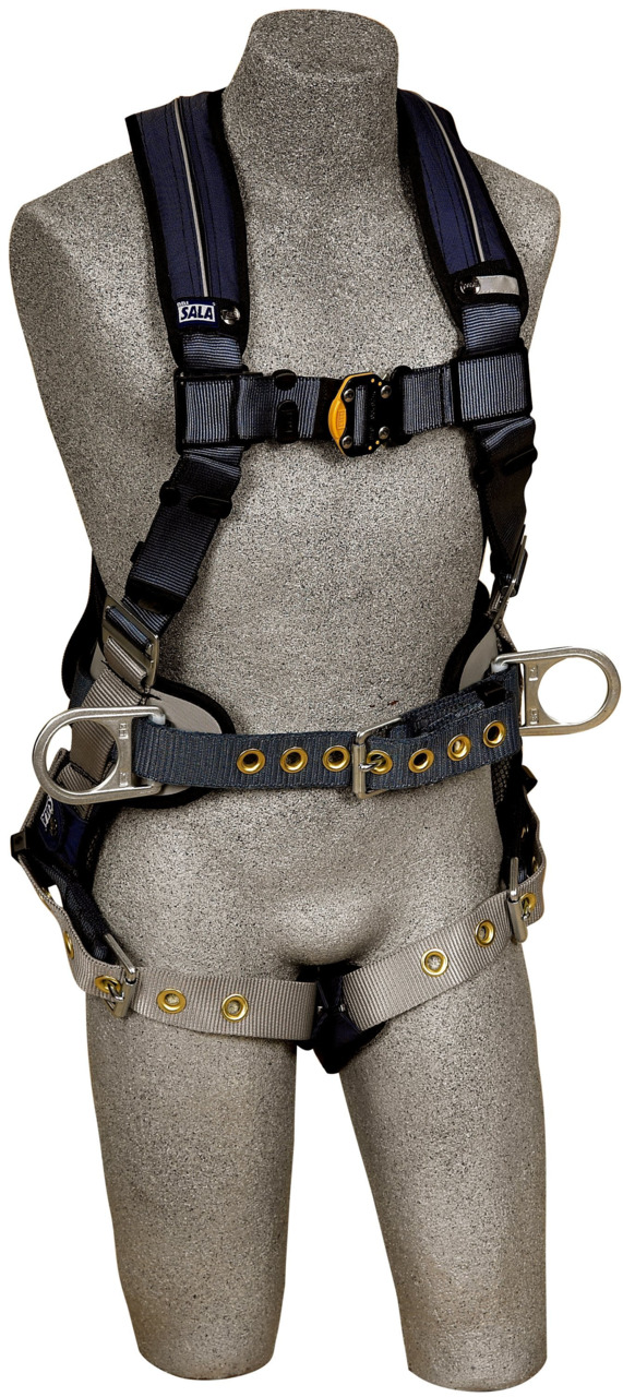 White Cap | DBI-SALA | DBI-SALA ExoFit XP XL Construction-Style Harness ...