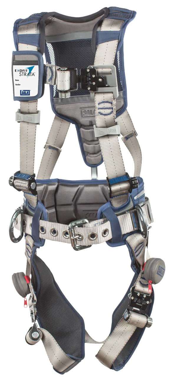 White Cap | DBI-SALA ExoFit STRATA Tri-Lock Revolver Construction Style ...