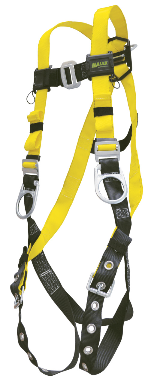 White Cap | Miller HP High Performance L/XL Pull Up Adjust Harness with ...