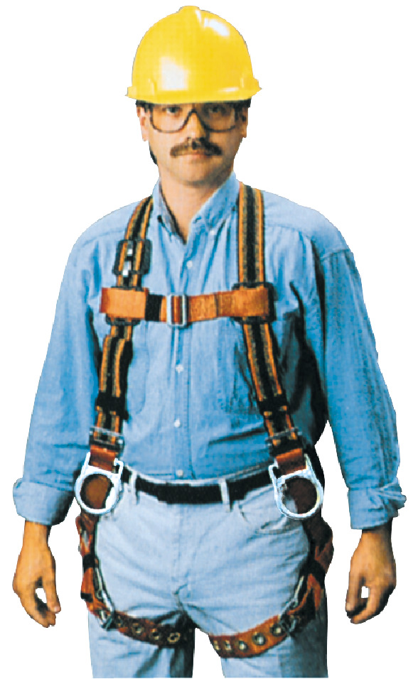 White Cap | Miller DuraFlex 3 D-Ring Tongue Harness