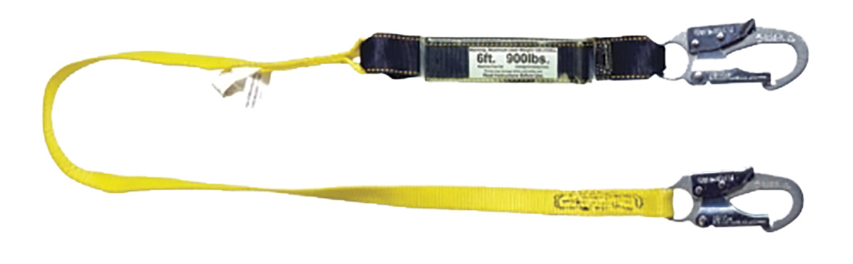 White Cap | Guardian Fall Protection 4 ft. Shock Absorbing Lanyard