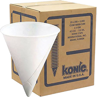 White Cap | Essendant Co 200 Cups Per Sleeve 4.5 Oz Paper Water C