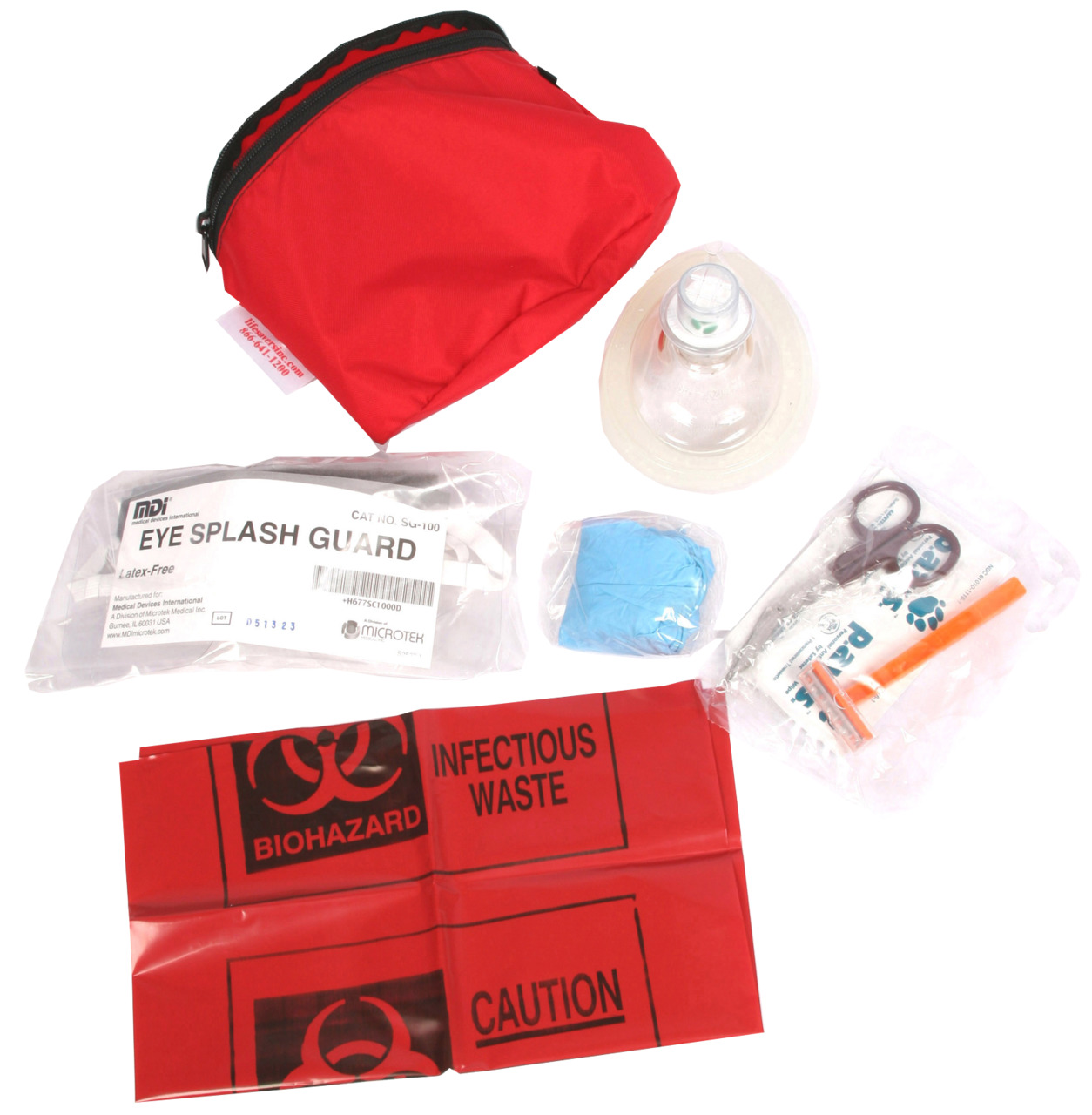 White Cap | Defibtech Cpr Fast Response Kit