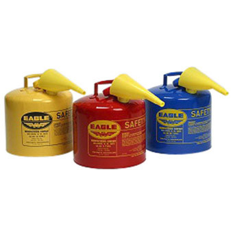 White Cap | Eagle 5 gal Type I Yellow Diesel Can