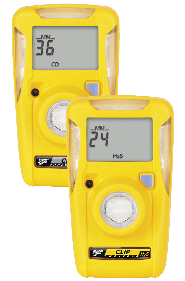 White Cap | Bw Technologies Bw Clip Single Gas H2S Monitor, 10/15