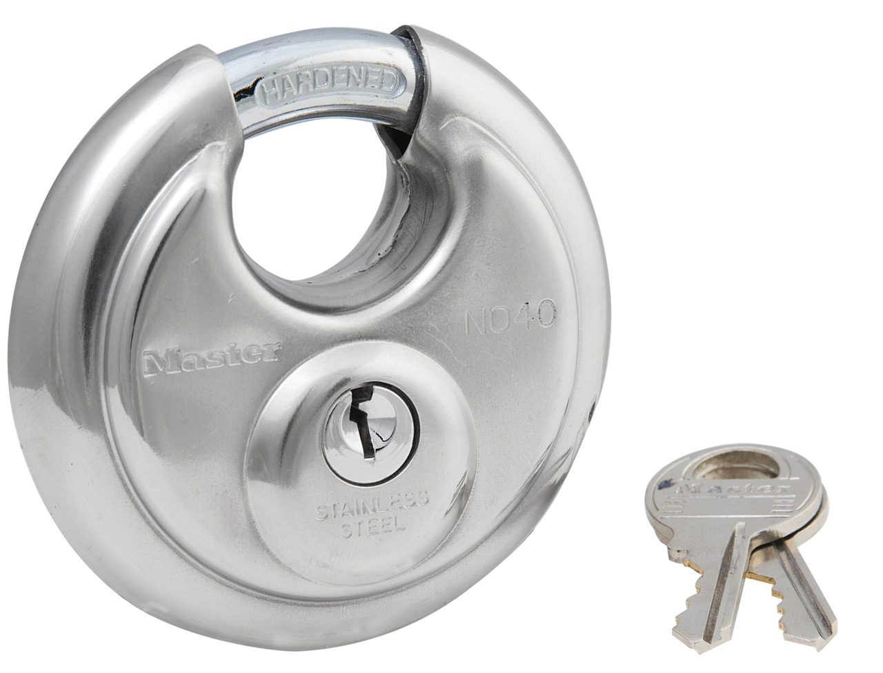 White Cap | Master Lock No. 40 KD Fully Shielded Padlock