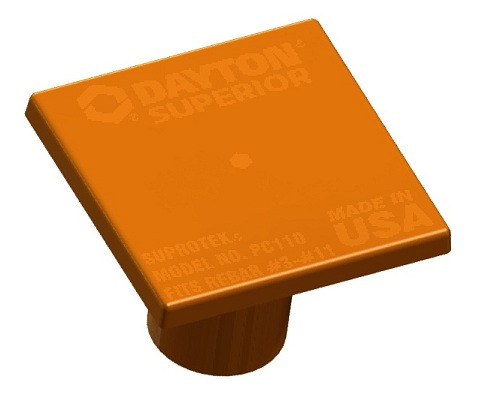 White Cap | Dayton Superior Disc-10 Impalement Safety Cover - Rebar #3 ...