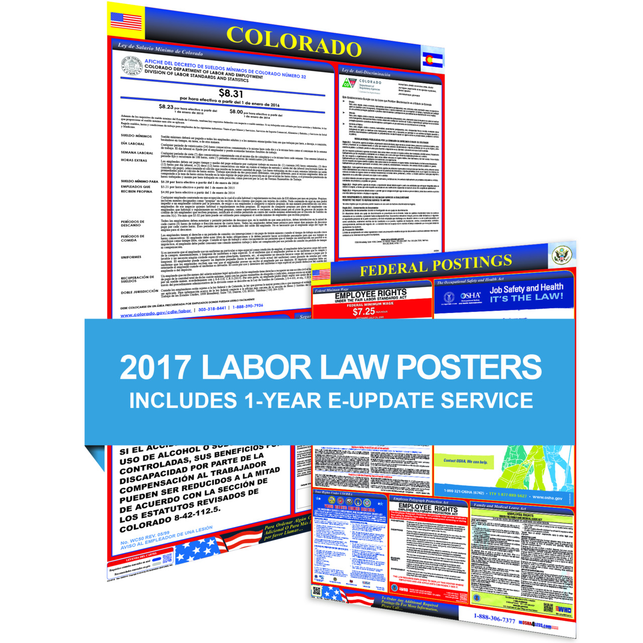 White Cap | JJ Keller Colorado State & Federal Labor Law Posters ...