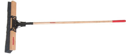White Cap | Razorback Push Broom Smooth Surface 24" W/Hdl
