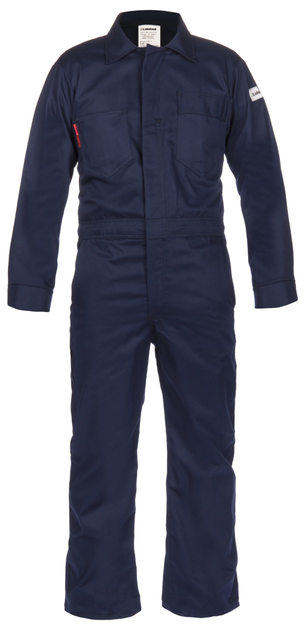 White Cap | Lakeland XXL FR Cotton Coverall 9 Oz Navy Blue