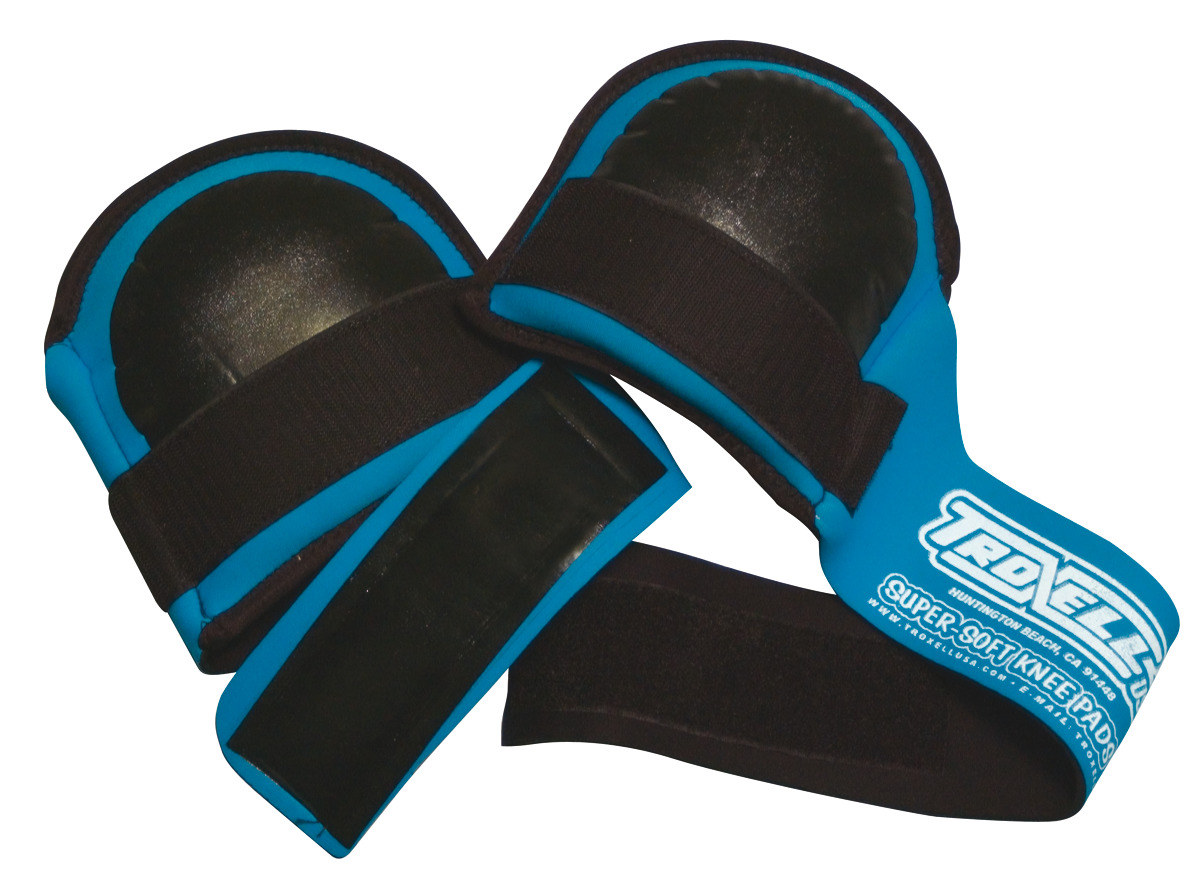 White Cap | Troxell Reg/Med Super Soft Knee Pads