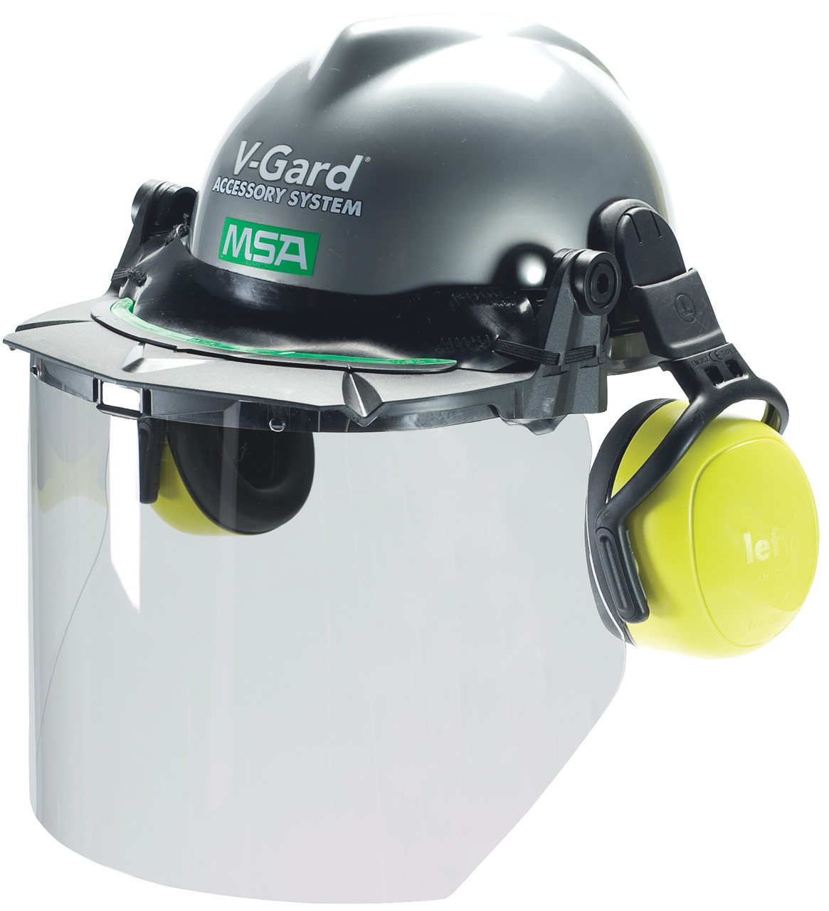 White Cap | Msa V-Gard Frame for Slotted Caps