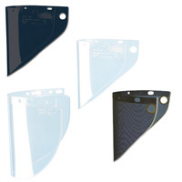 White Cap | Honeywell Clear Extended View Faceshield