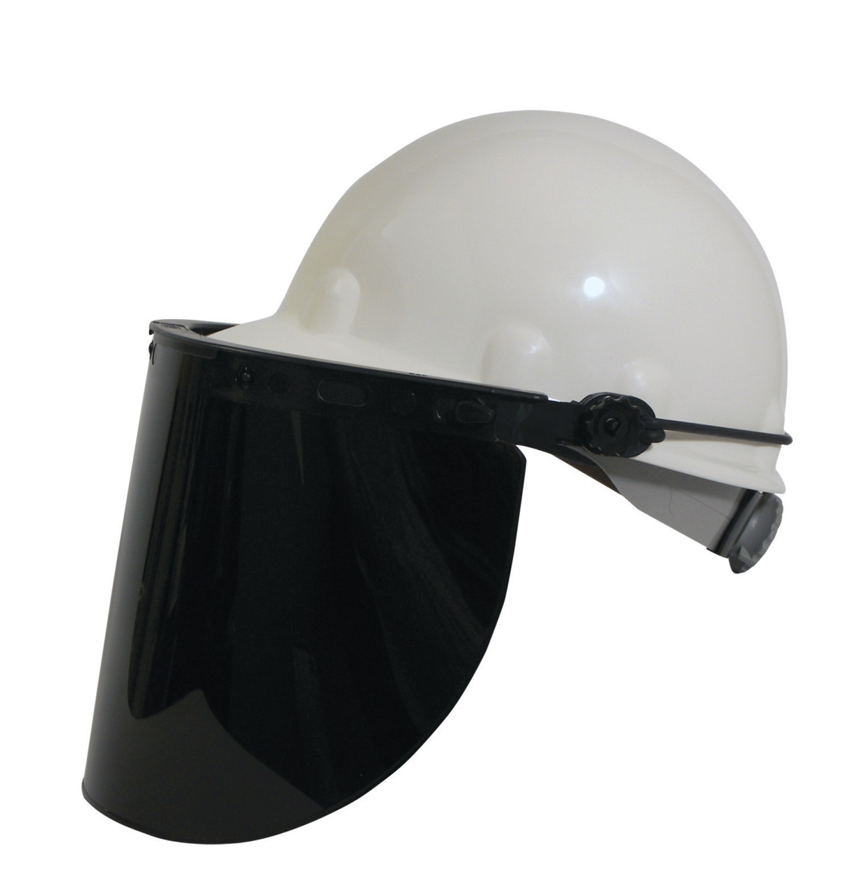 White Cap | Fibre-Metal Faceshield Mounting Bracket Cap Style E2R