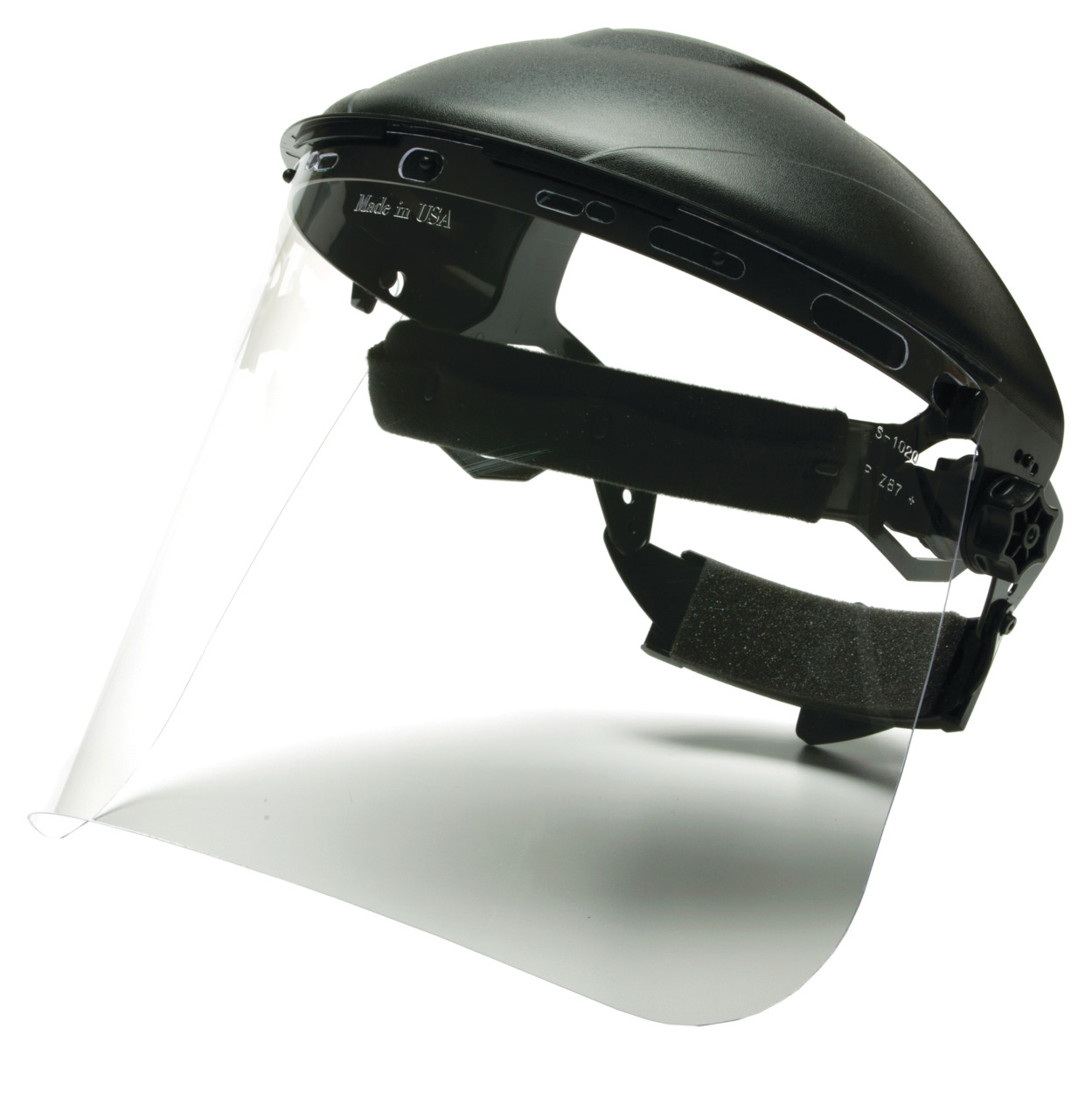 White Cap | Pyramex Clear Poly Faceshield