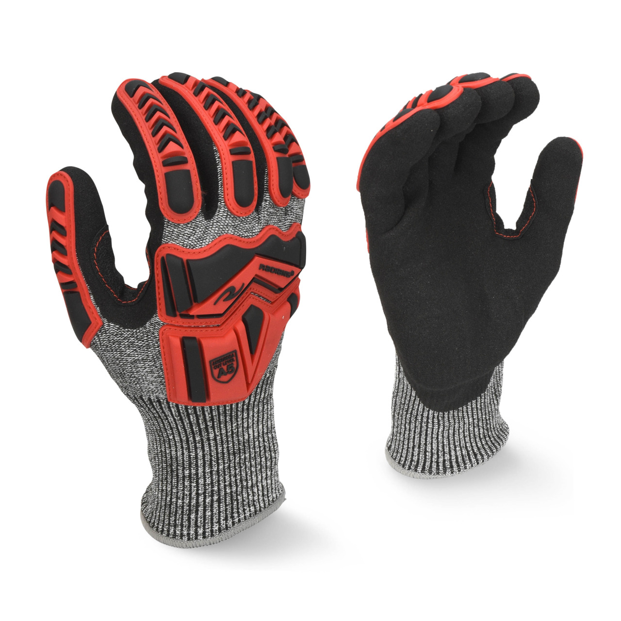 White Cap | LG Cut Protection Level A5 Work Glove W/ Padded Palm Radians