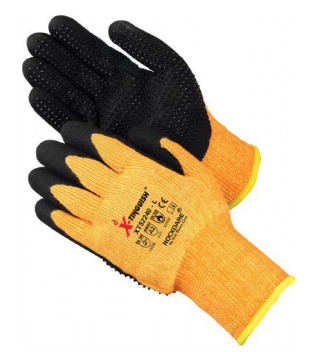 White Cap | TASK GLOVES M Nitrile Heat Resistant ANSI A2 Glove with Dots