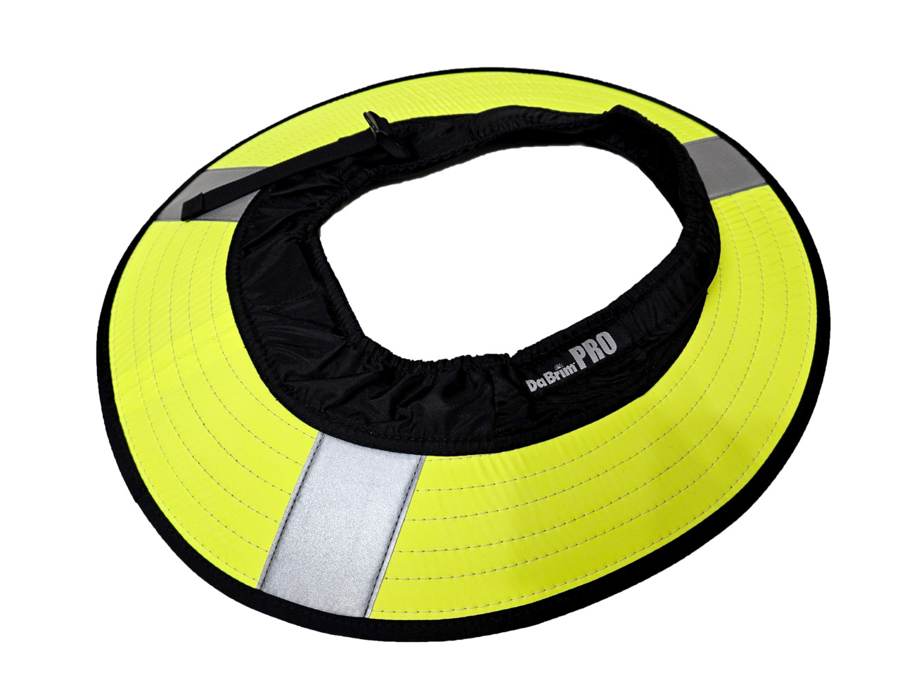 White Cap | Florescent Yellow & Reflective Da Brim Pro Tech Lite ...