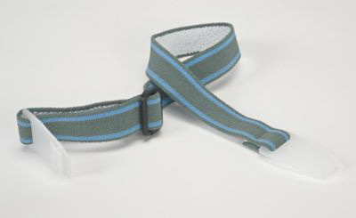 White Cap | MSA Gray Polyester 2-Point Chin Strap