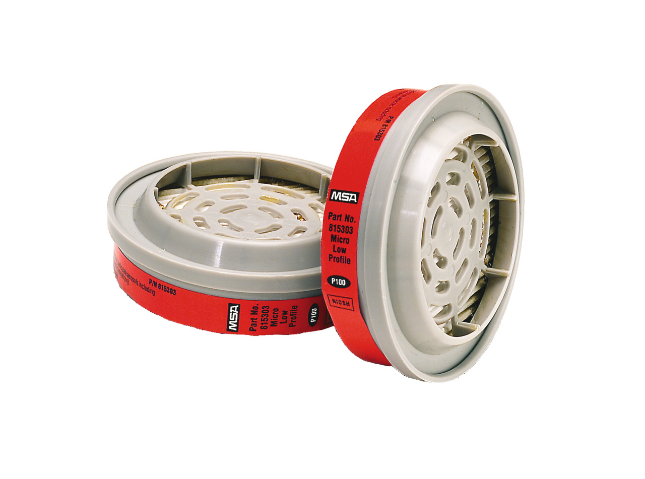 White Cap | MSA Advantage Respirator for P100 Cartridge