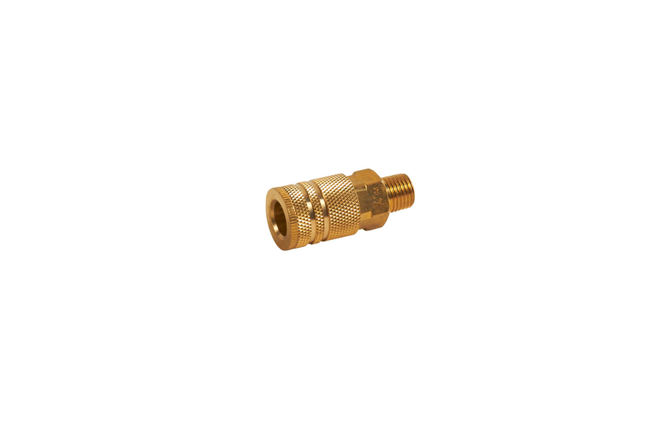 White Cap | Amflo Universal Coupler - Male