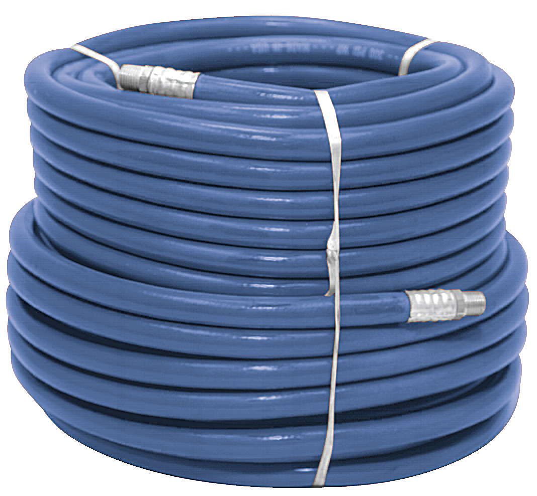 White Cap | Bridgestone HosePower 3/8" x 100'300PSI Blue/Yellow PVC Air ...