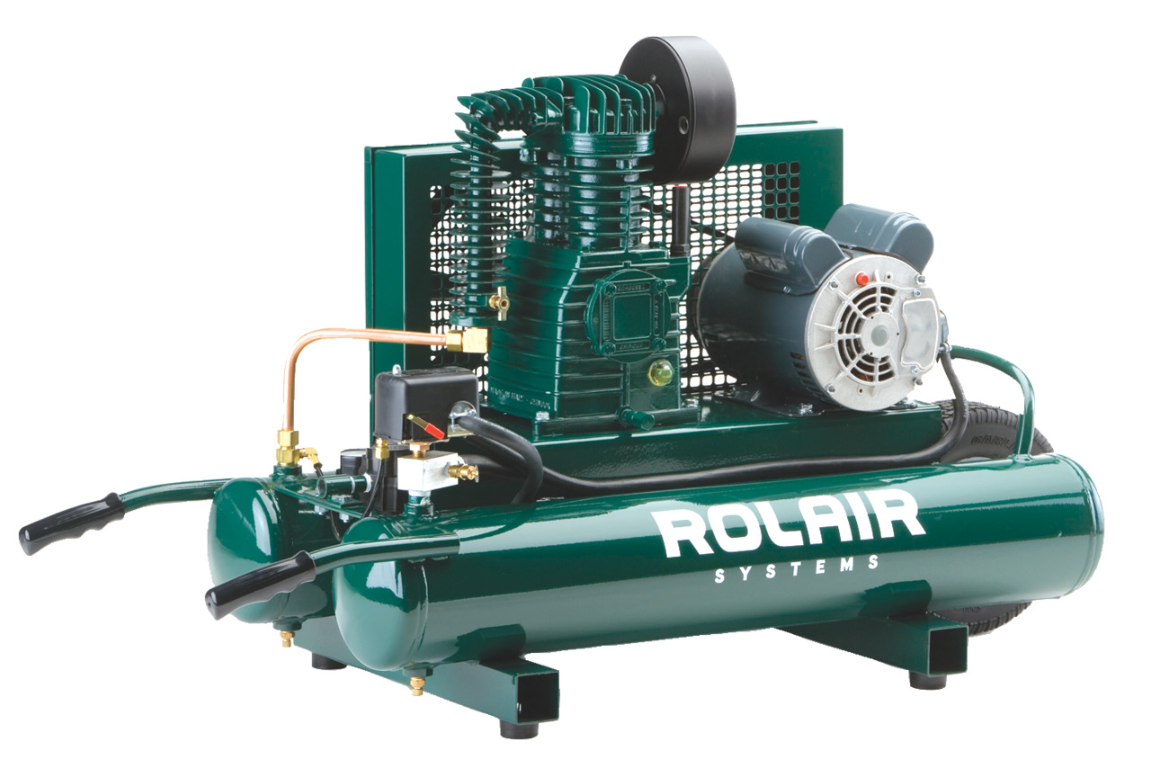 White Cap | Rol-Air 9gal. 1.5HP Air Compressor Electric Portable