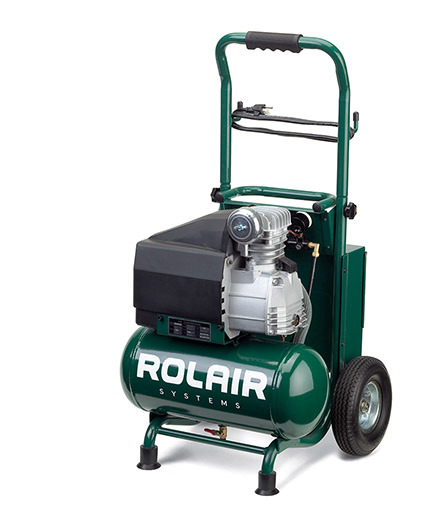 White Cap | Rol-Air 2HP 3.2gal. Air Compressor Direct Drive