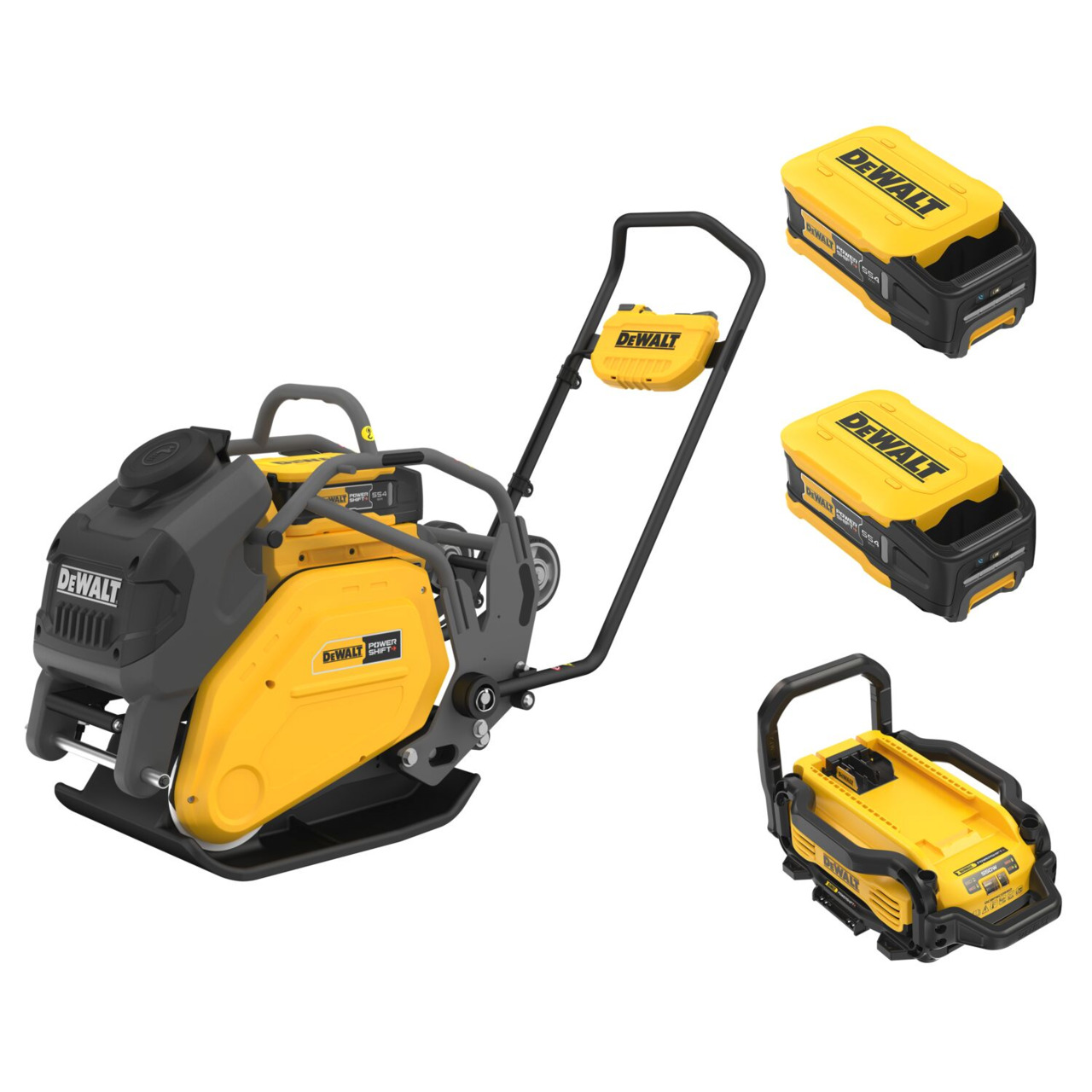 White Cap | DeWalt POWERSHIFT Plate Compactor Kit