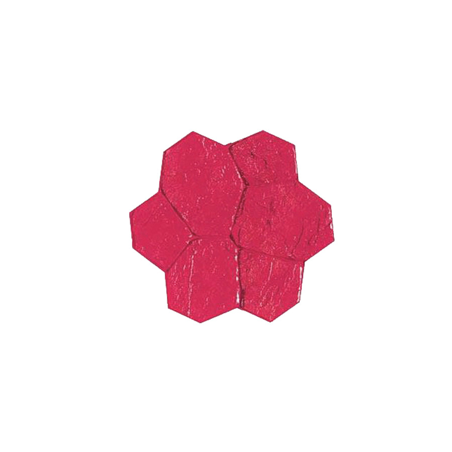 White Cap | BRICKFORM 30"X30" Red Floppy Random Stone Texture Solomon