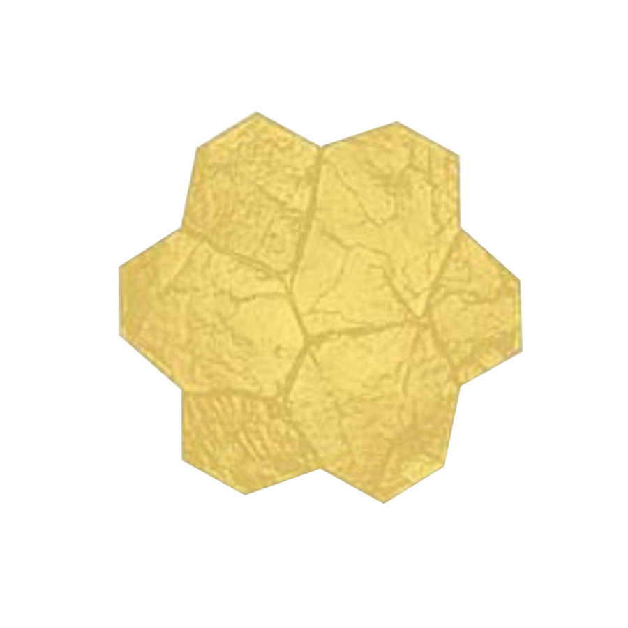 White Cap | BRICKFORM 30"X30" Yellow Floppy Random Stone Texture Solomon
